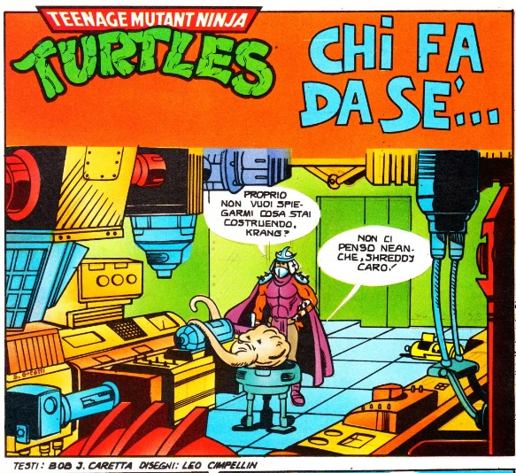 Chi fa da sé... | TMNTPedia | Fandom