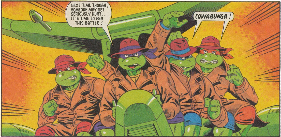 Turtle Blimp Fleetway Tmntpedia Fandom