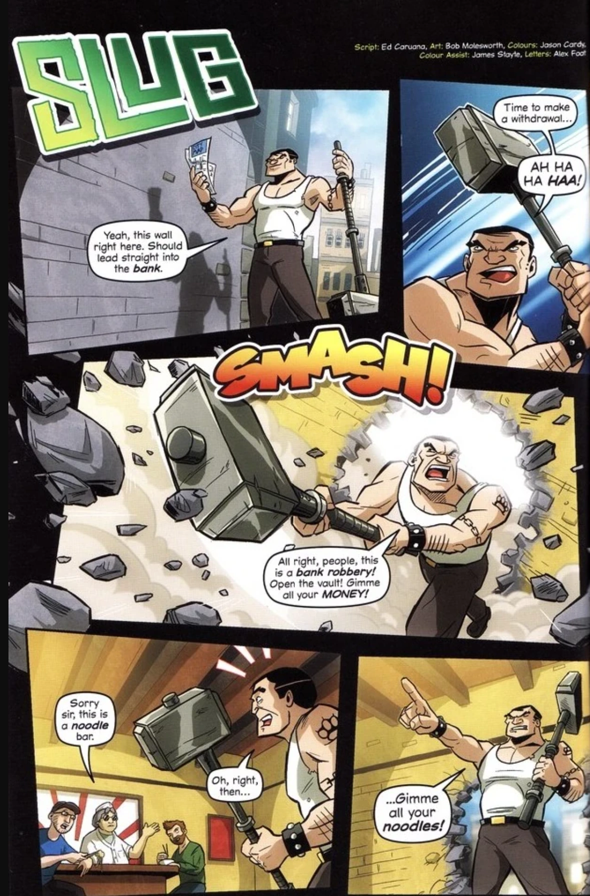 Slug (comic) | TMNTPedia | Fandom