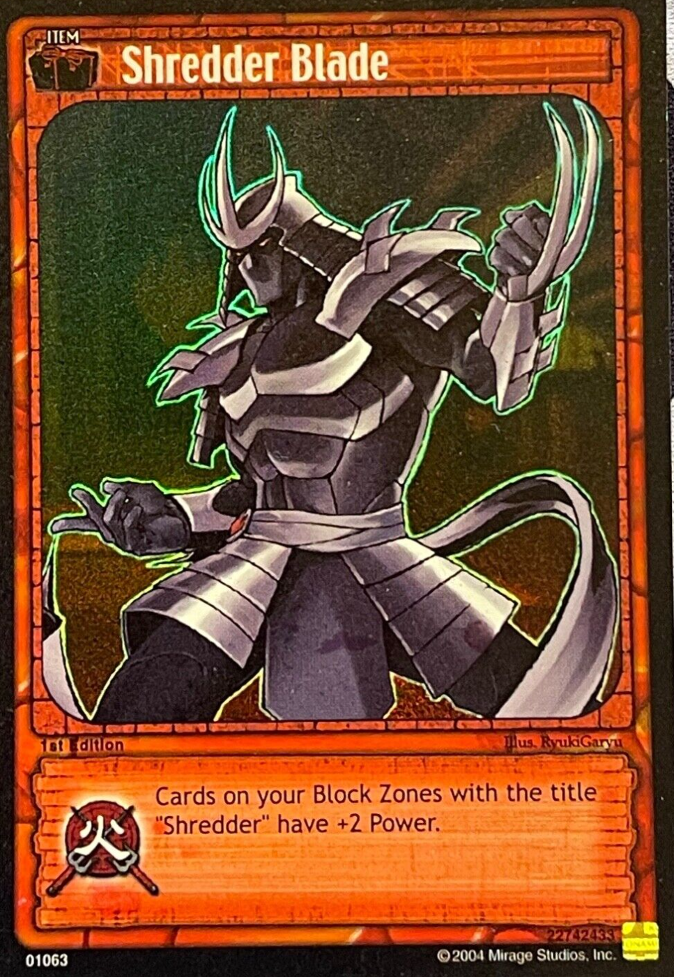 Shredder Blade | TMNTPedia | Fandom