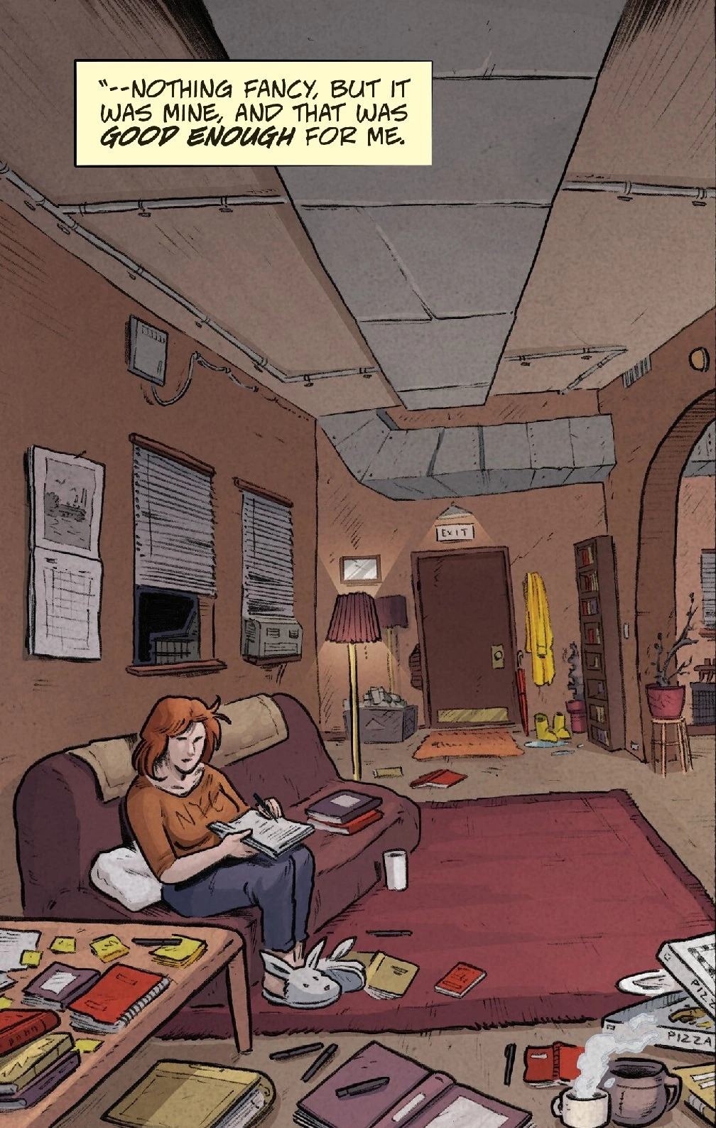 April O'Neil's first apartment (Ronin-verse) | TMNTPedia | Fandom