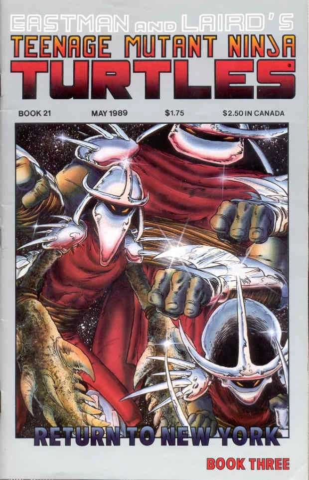 tmnt shredder comic return