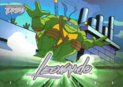 Leonardo Logo Card | TMNTPedia | Fandom