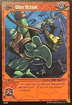 Wire Action | TMNTPedia | Fandom