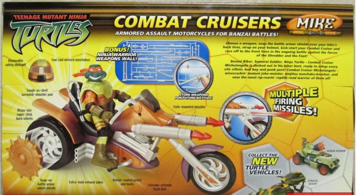 Combat Cruisers Mike (2005 toy) | TMNTPedia | Fandom