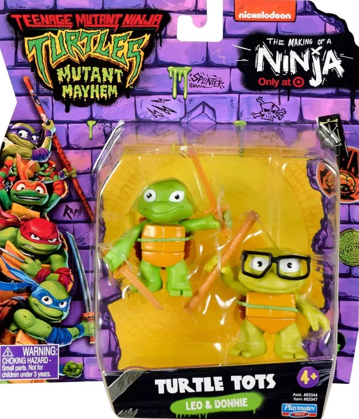 Turtle Tots Leo And Donnie 2023 Action Figures Tmntpedia Fandom