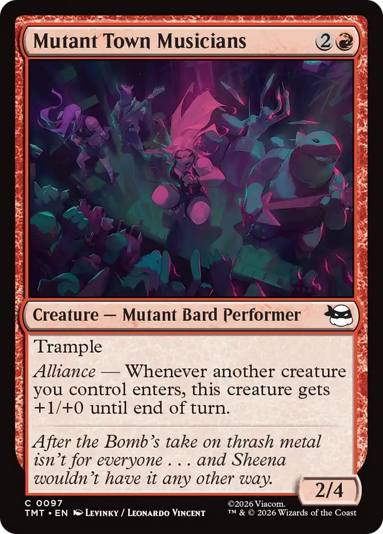 Mutant Town Musicians (C0097) | TMNTPedia | Fandom
