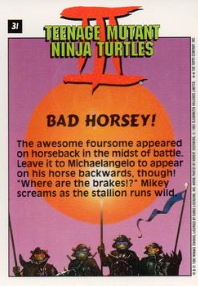 Bad Horsey! | TMNTPedia | Fandom