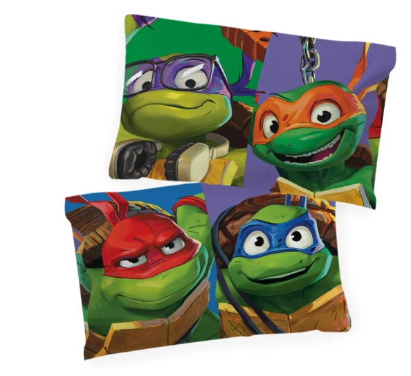 Jay Franco TMNT Movie Collection Good Fight 1 Pack Pillowcase ...