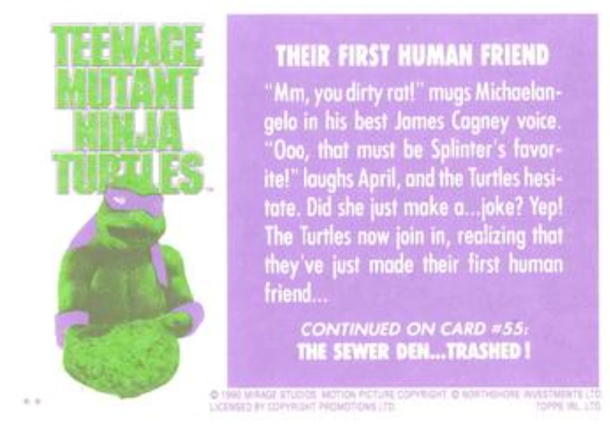 Their First Human Friend | TMNTPedia | Fandom
