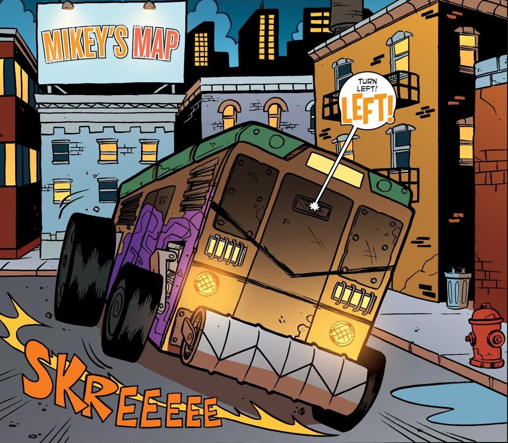 Mikey's Map | TMNTPedia | Fandom