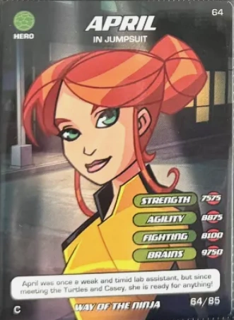 April, in Jumpsuit (Way of the Ninja) | TMNTPedia | Fandom
