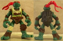 Mini-Mutants Paleo Patrol Raphael vs. Winged Dino (2008 mini-figures ...