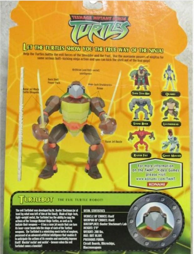 Turtlebot (2004 action figure) | TMNTPedia | Fandom