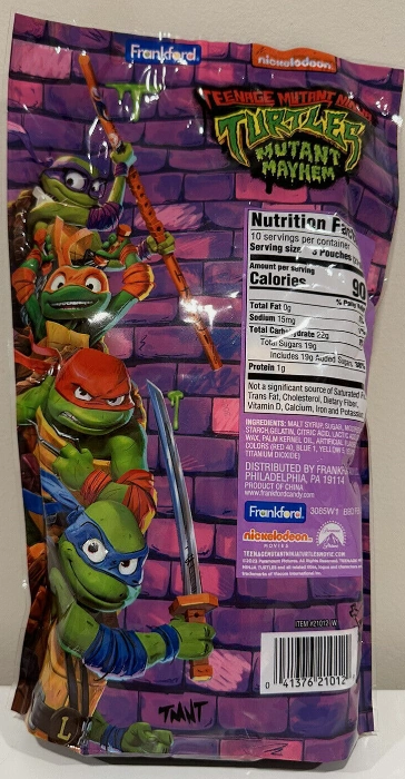 Mutant Mayhem Turtle Power Gummy Candy Pizza | TMNTPedia | Fandom