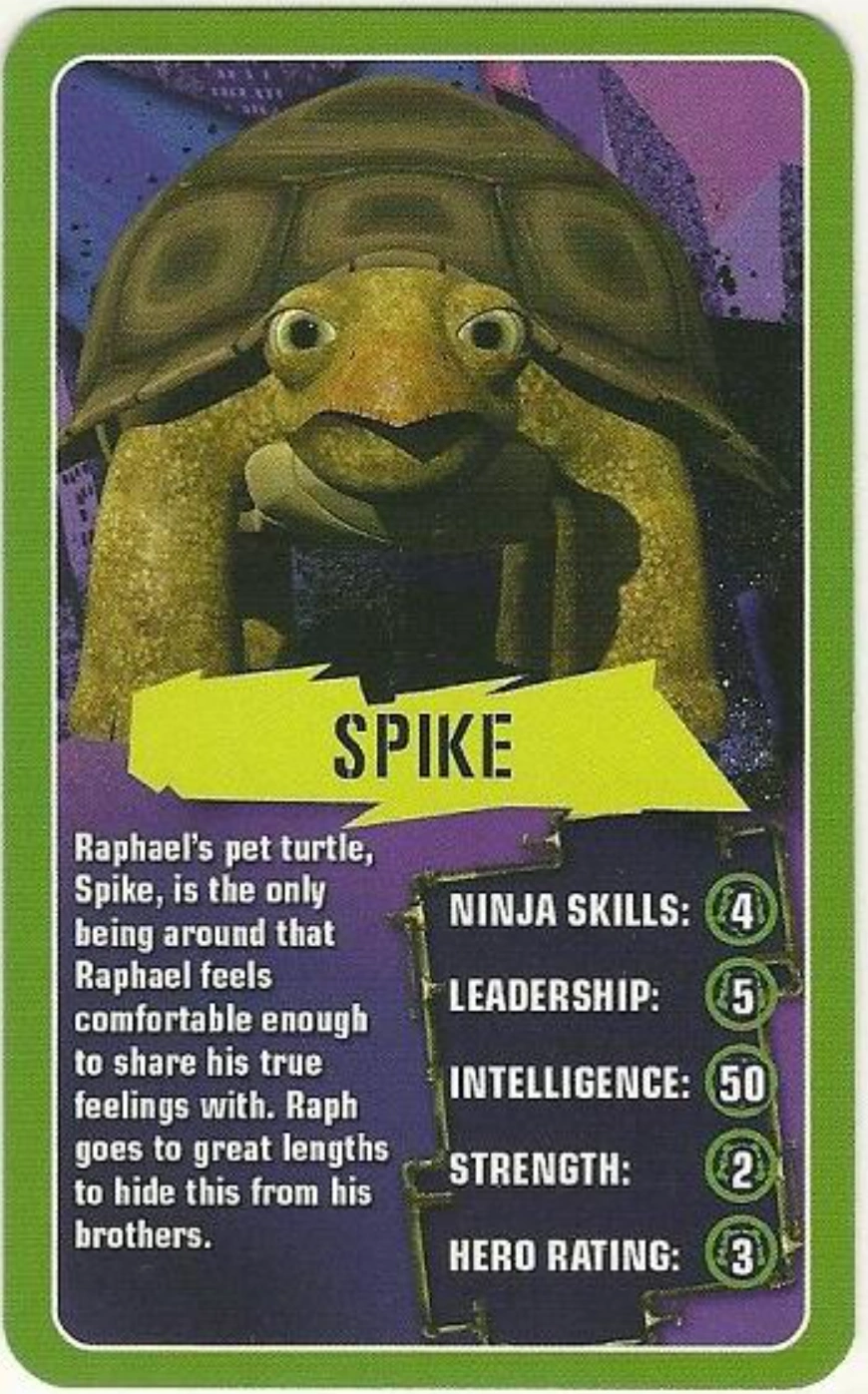 Spike (Top Trumps) | TMNTPedia | Fandom