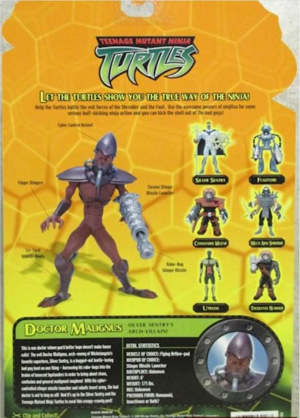 Doctor Malignus (2004 action figure) | TMNTPedia | Fandom