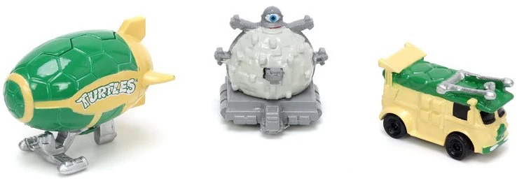 Teenage Mutant Ninja Turtles Nano Hollywood Rides 3-Pack (2023 toys ...