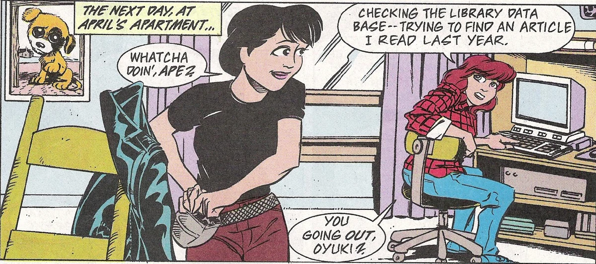 April O'Neil's second apartment (Archie) | TMNTPedia | Fandom