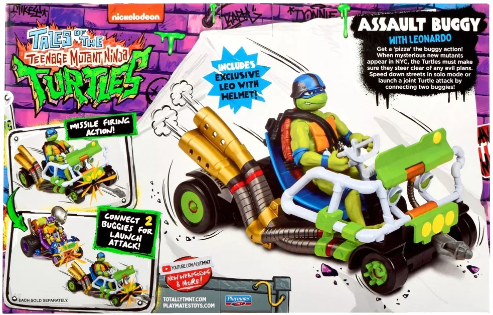 Assault Buggy with Leonardo (2025 toy) | TMNTPedia | Fandom