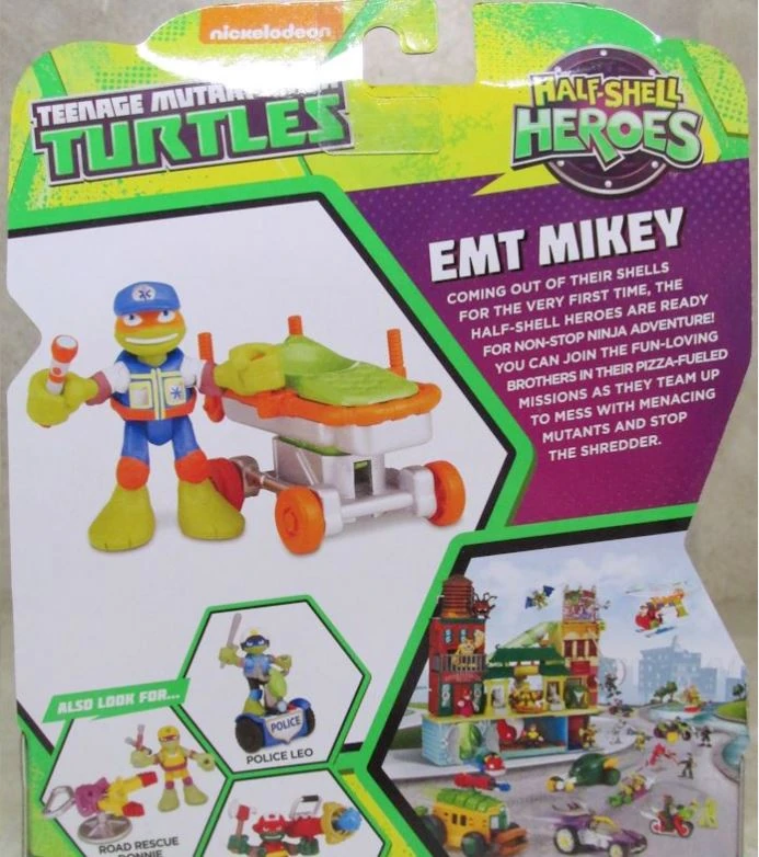 Half-Shell Heroes EMT Mikey (2016 action figure) | TMNTPedia | Fandom