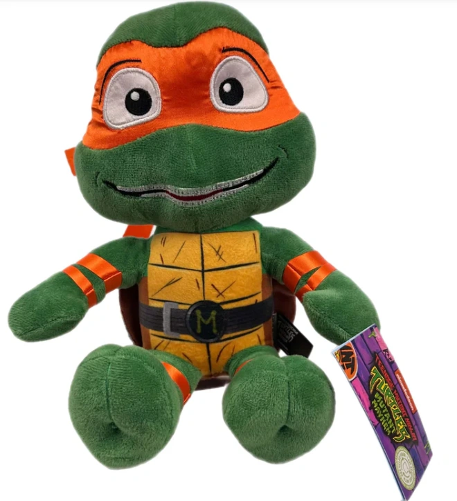 Lush Plushies Mutant Mayhem Michelangelo Plush (2023 toy) | TMNTPedia ...