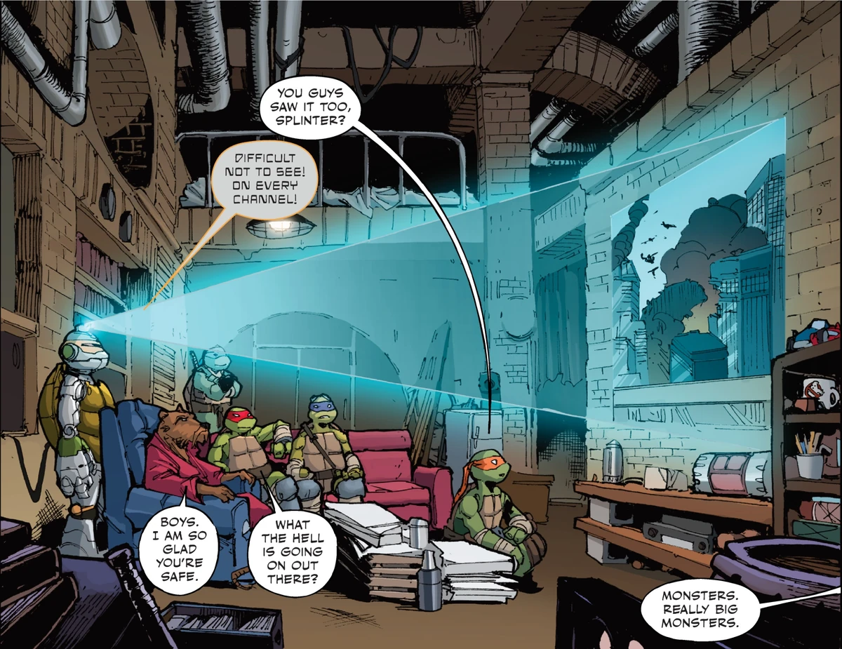 Turtle Lair (TMNT x Godzilla) | TMNTPedia | Fandom