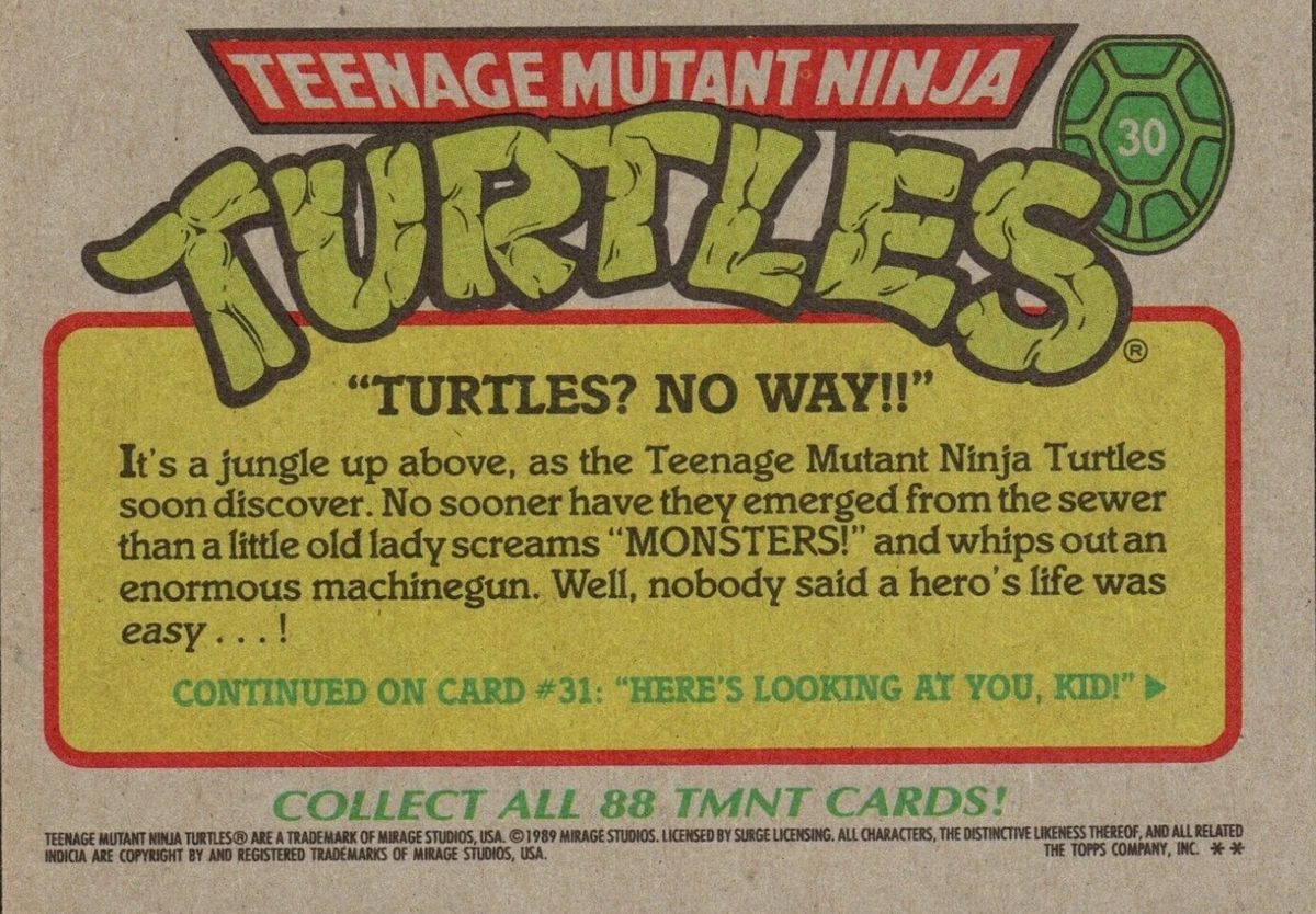 “Turtles? No Way!!” | TMNTPedia | Fandom