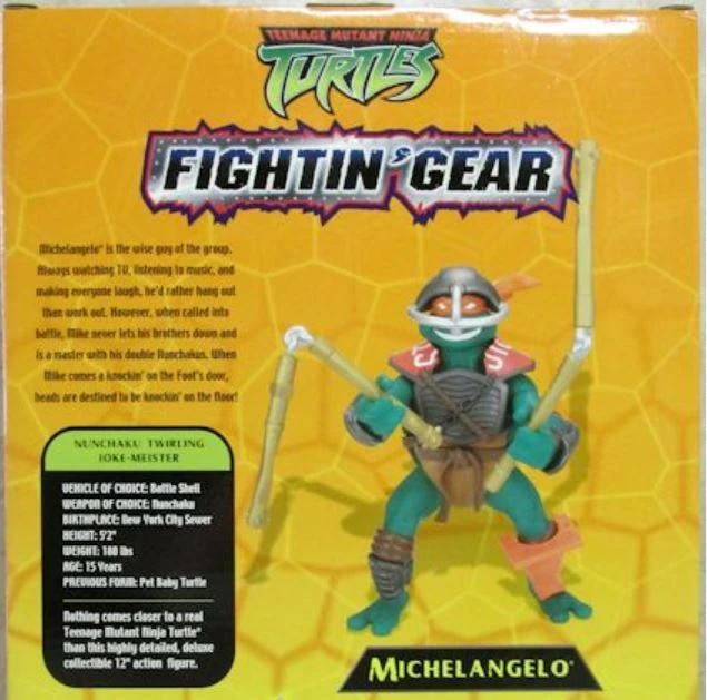Fightin' Gear Mike (2004 action figure) | TMNTPedia | Fandom
