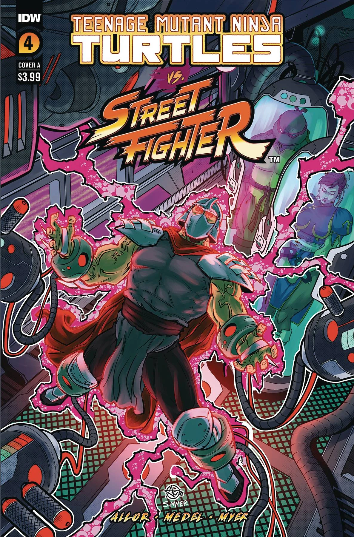 Teenage Mutant Ninja Turtles vs. Street Fighter #4 | TMNTPedia | Fandom
