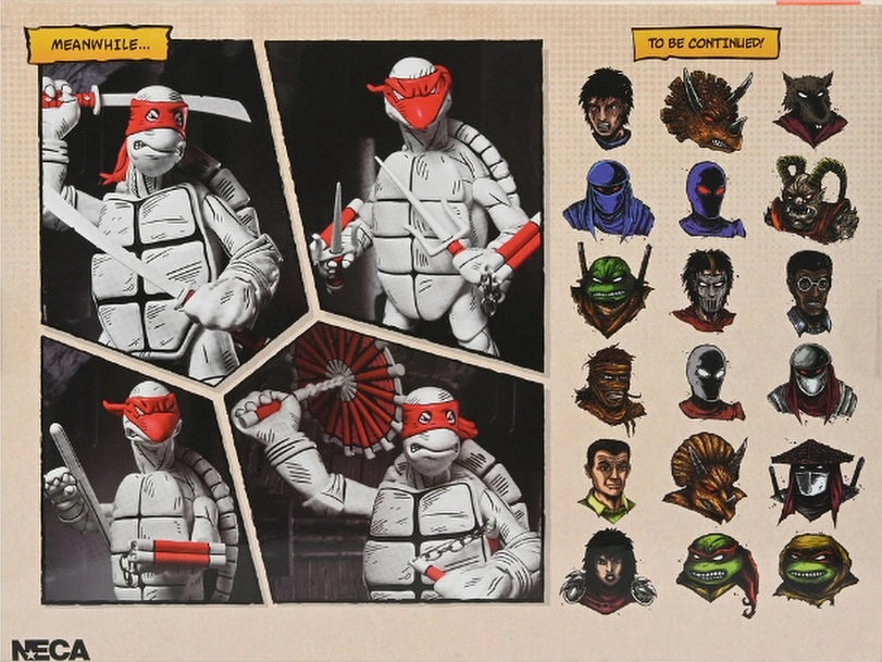 The First Turtles (Black & White Variant) (2024 action figures ...