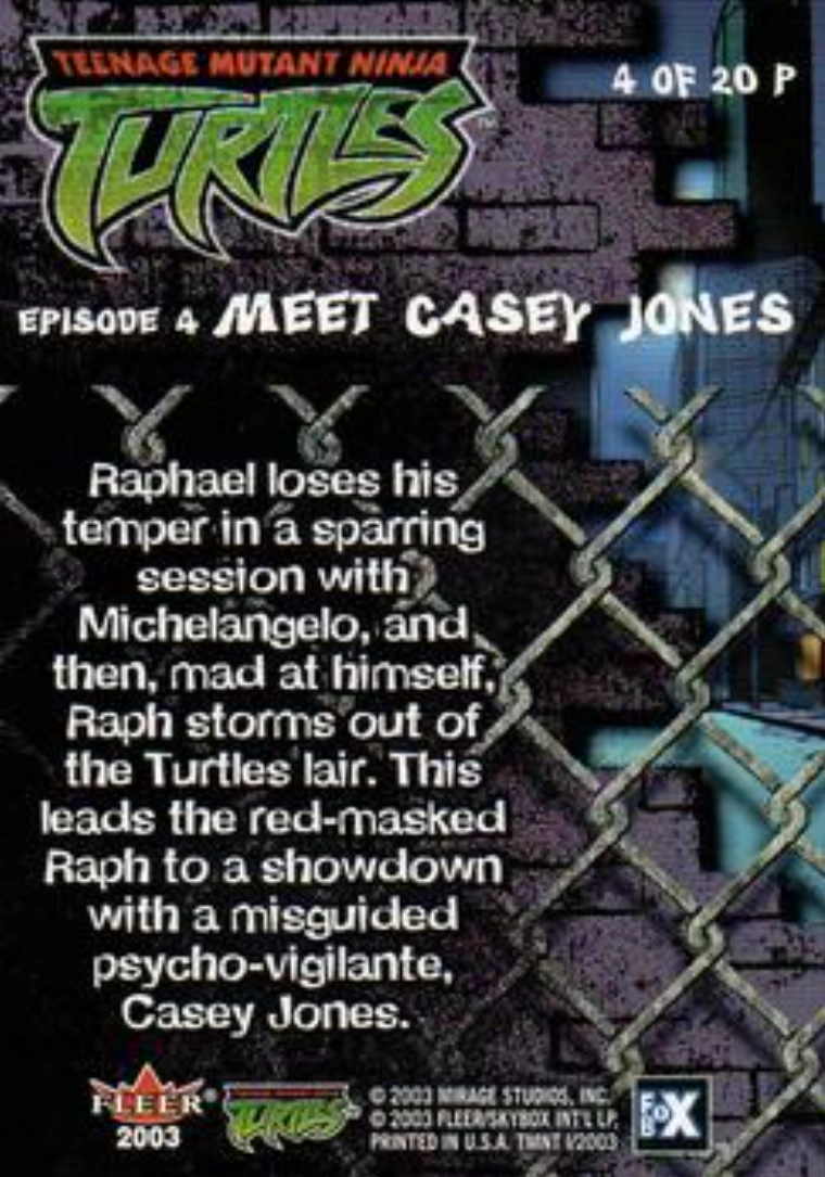 Previews 4 of 20 Episode 4: Meet Casey Jones | TMNTPedia | Fandom