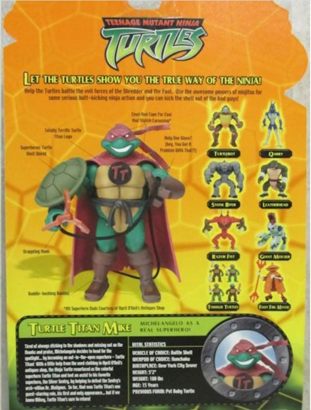 Turtle Titan (2004 action figure) | TMNTPedia | Fandom