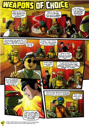 Weapons of Choice | TMNTPedia | Fandom