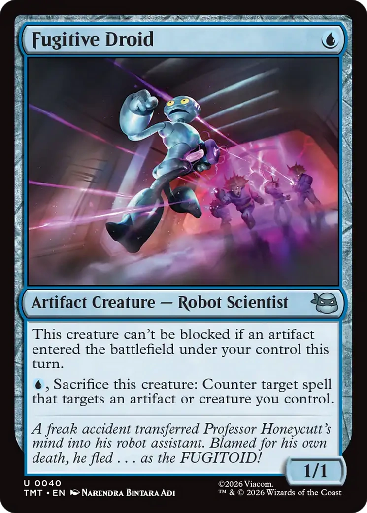 Fugitive Droid (U0040) | TMNTPedia | Fandom