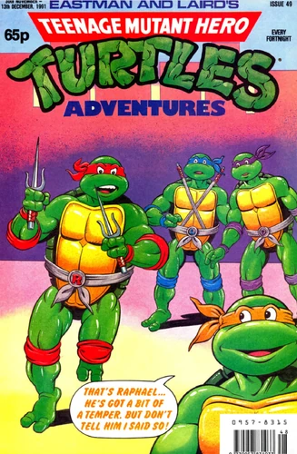 Teenage Mutant Hero Turtles Adventures issue 49 | TMNTPedia | Fandom