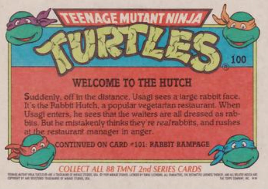 Welcome to the Hutch | TMNTPedia | Fandom