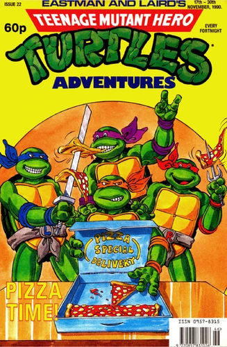 Teenage Mutant Hero Turtles Adventures issue 22 | TMNTPedia | Fandom
