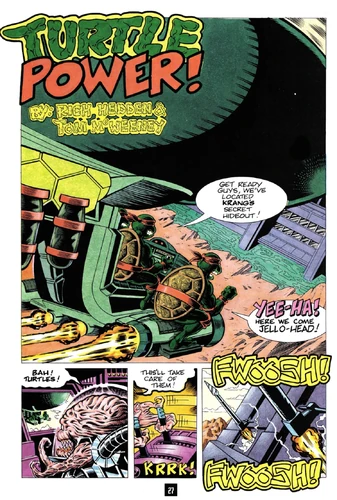 Turtle Power! (Mirage) | TMNTPedia | Fandom