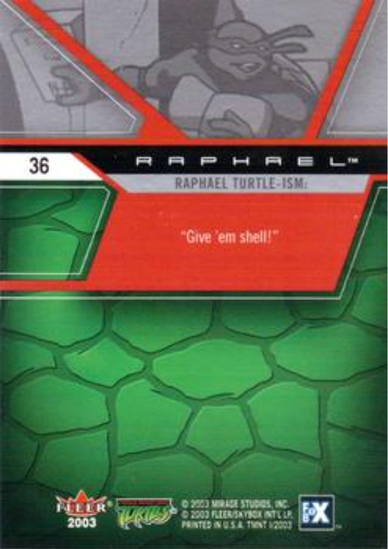 Raphael Turtle-Ism-2 | TMNTPedia | Fandom