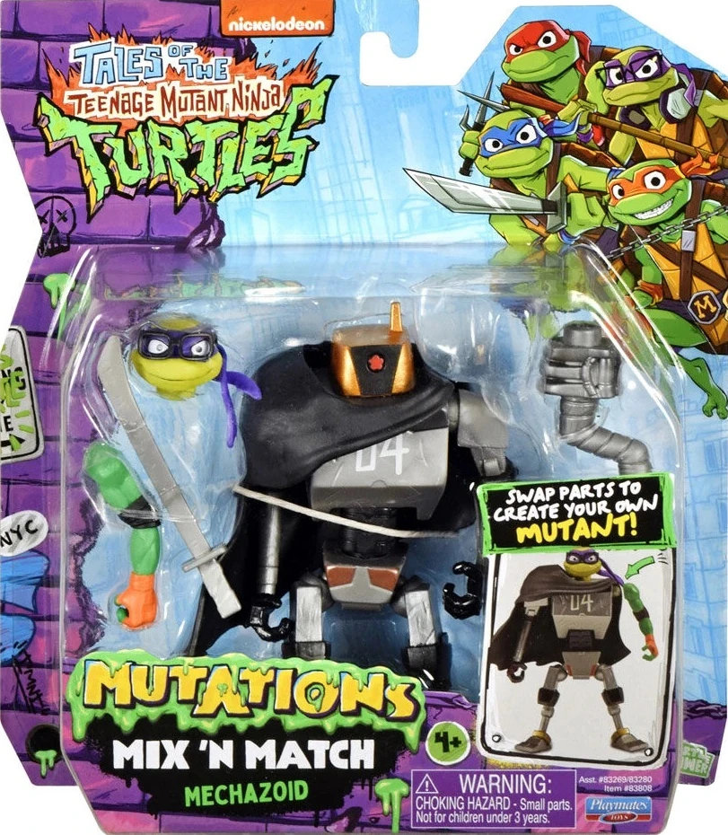 Mutations Mix 'n Match Mechazoid (2024 action figure) | TMNTPedia | Fandom