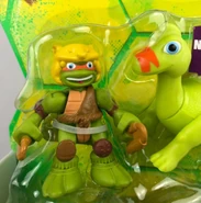 Half-Shell Heroes Mikey & Brachiosaurus (2015 action figures ...