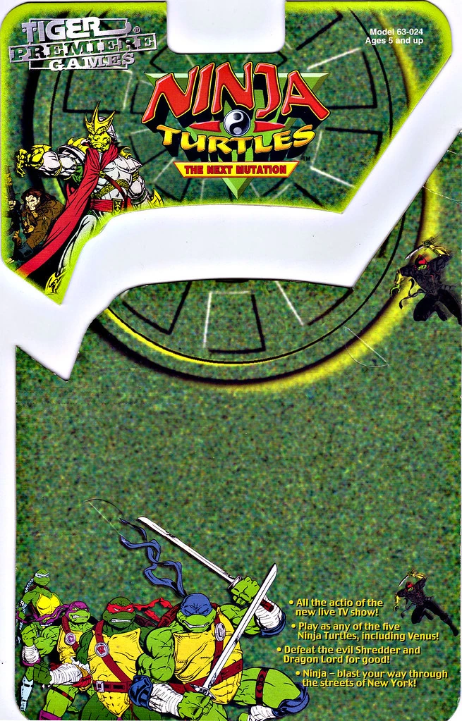 Ninja Turtles: The Next Mutation (LCD game)/Gallery | TMNTPedia | Fandom