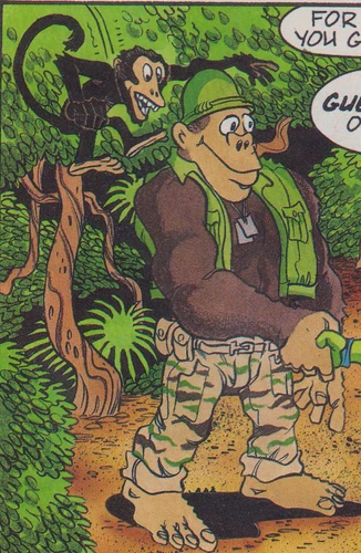 Guerrilla Gorilla (TMNT Magazine) | TMNTPedia | Fandom