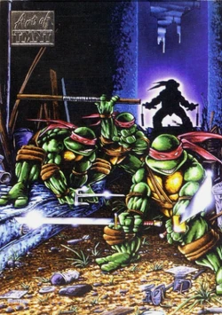 Card 24 TMNT Volume 1 - Book 1 (Art of TMNT) | TMNTPedia | Fandom