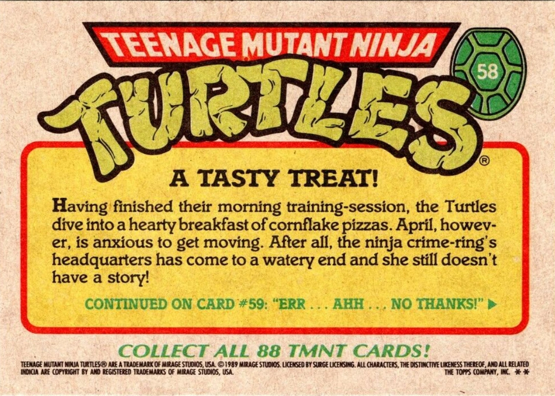 A Tasty Treat! | TMNTPedia | Fandom