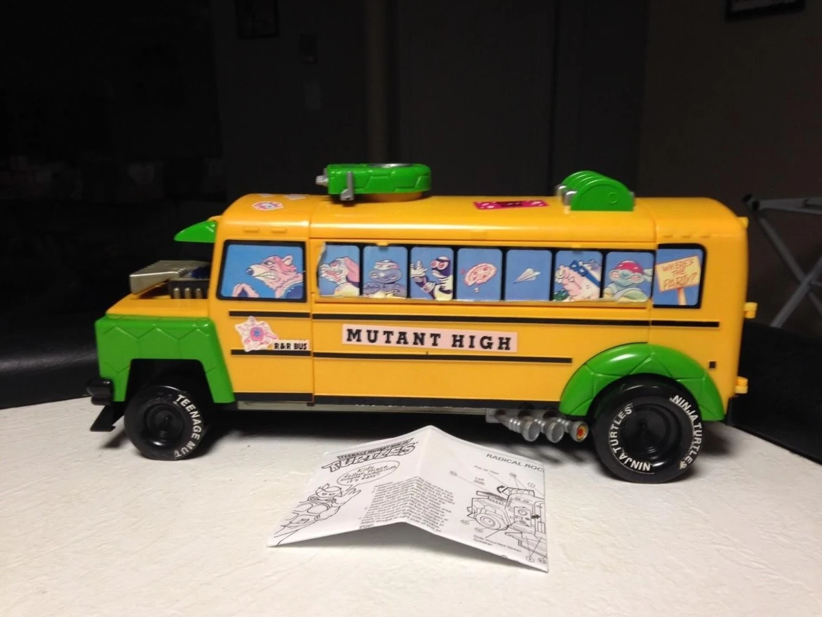Rock 'n Roll Muta Bus (1992 toy) | TMNTPedia | Fandom