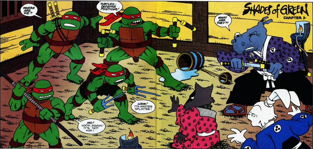 Shades of Green, chapter 2 | TMNTPedia | Fandom