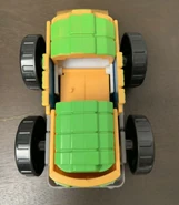 Half-Shell Heroes Mutations Shellraiser to Recycle Truck (2015 toy ...