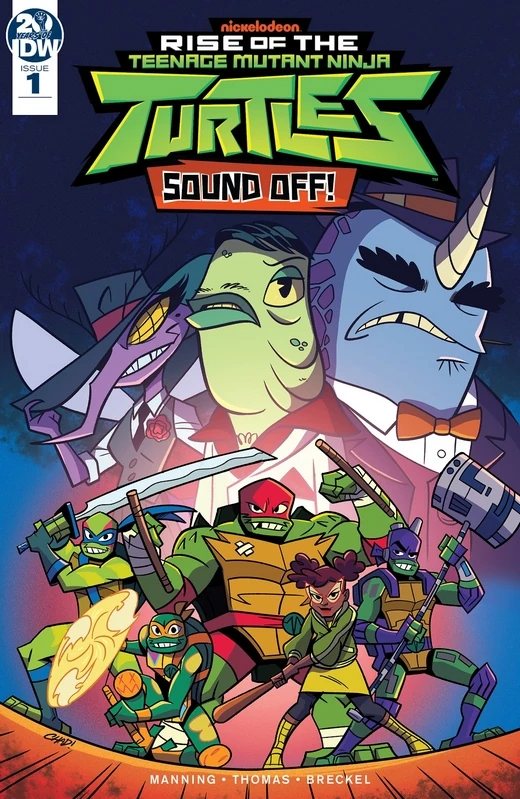 Rise of the TMNT: Sound Off! 01 | Teenage Mutant Ninja Turtles Wiki ...